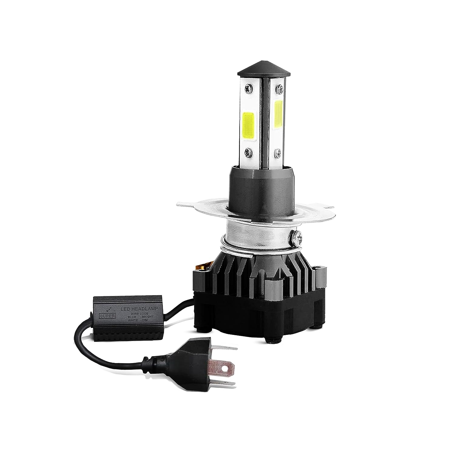 Headlamp bulb LED with cooling fan by SUPER (headlight bulb) for all m ...
