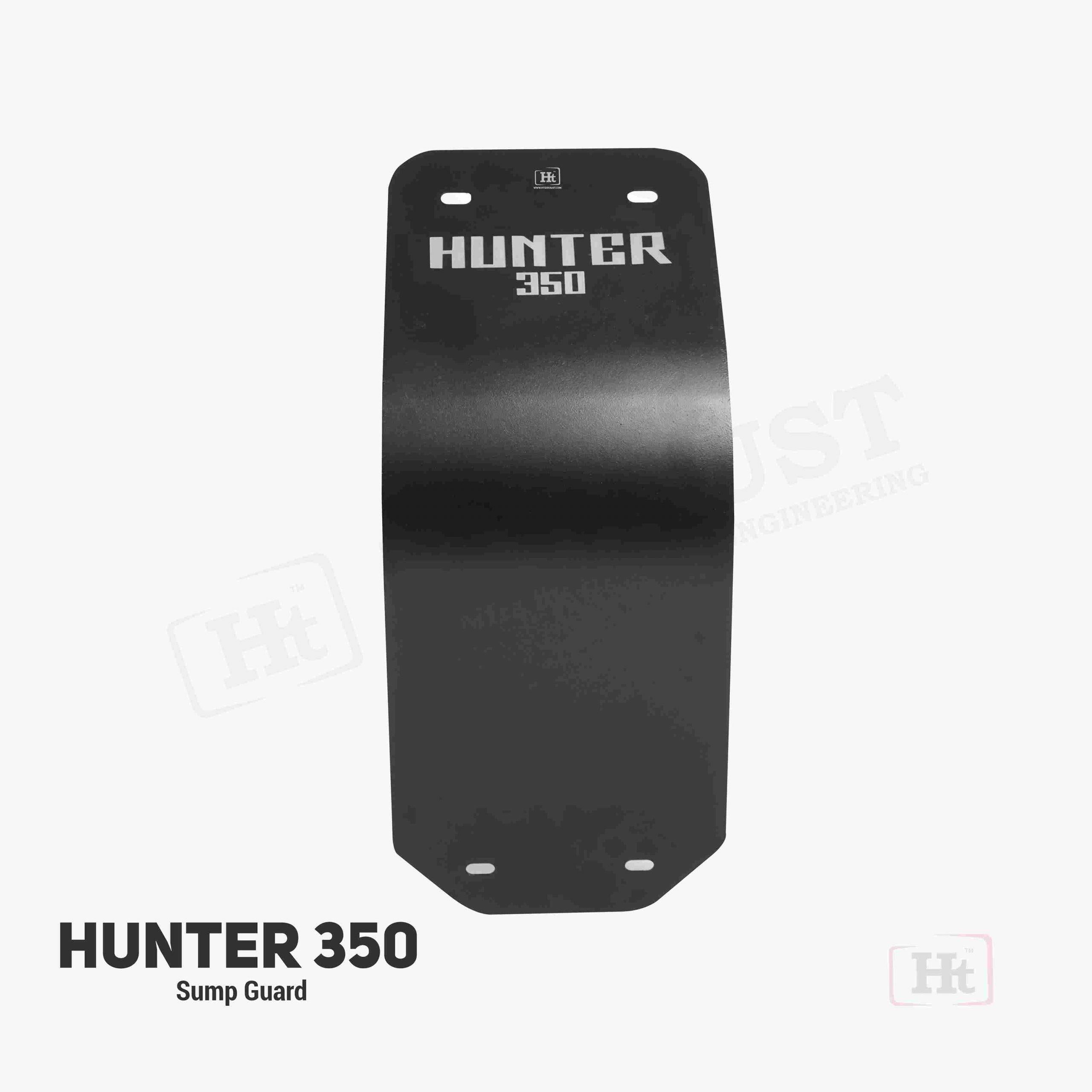HUNTER 350 SUMP GUARD – STAINLESS STEEL BLACK – SB 663 / HT EXHAUST ...