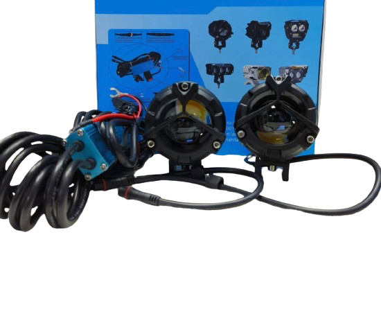 LIU HJG Mercedes Ultra Wide Dual Intensity LED Driving Fog Lights Whit ...