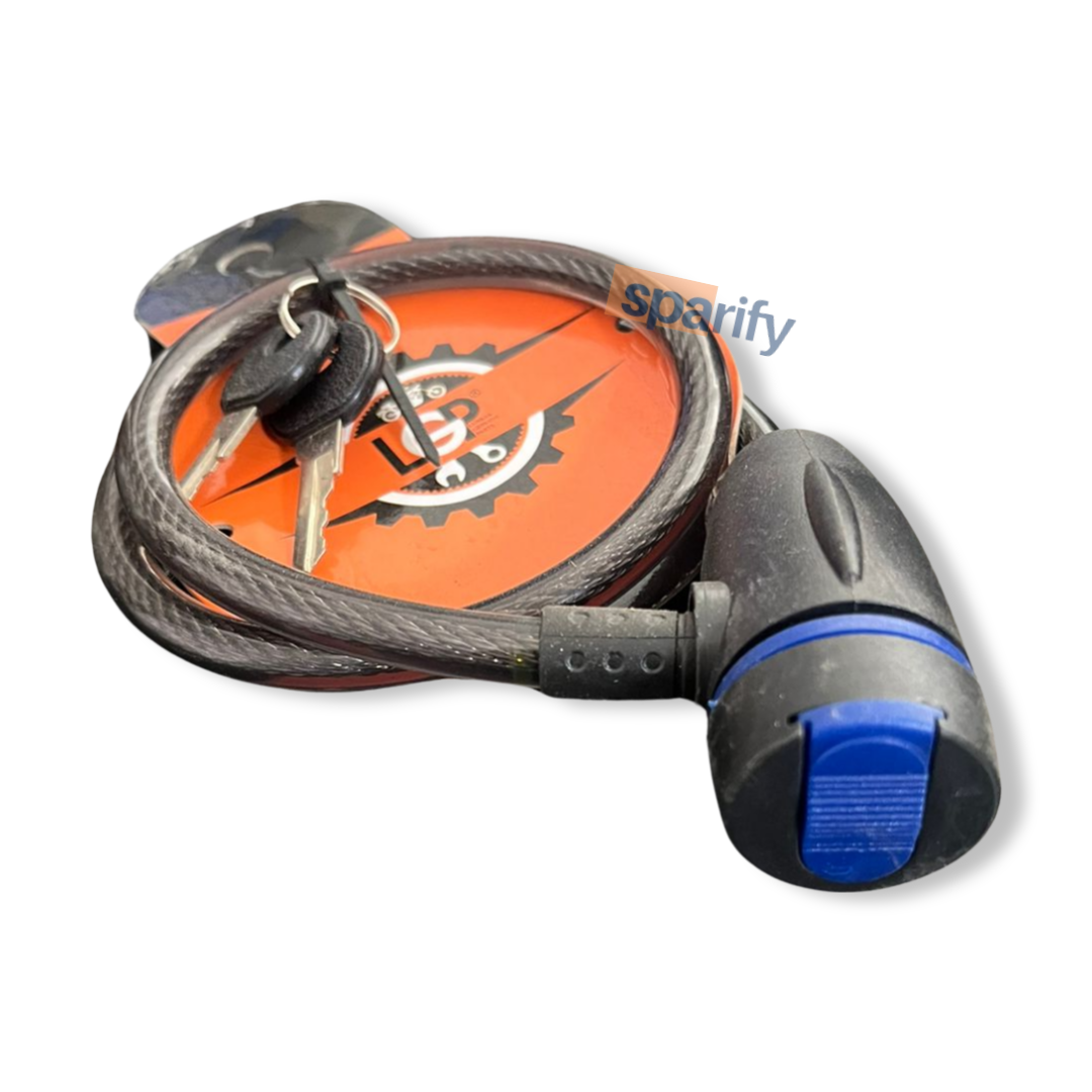 Safety Cable Lock for helmet Version 2.0 - LGP ( UNIVERSAL) – SPARIFY