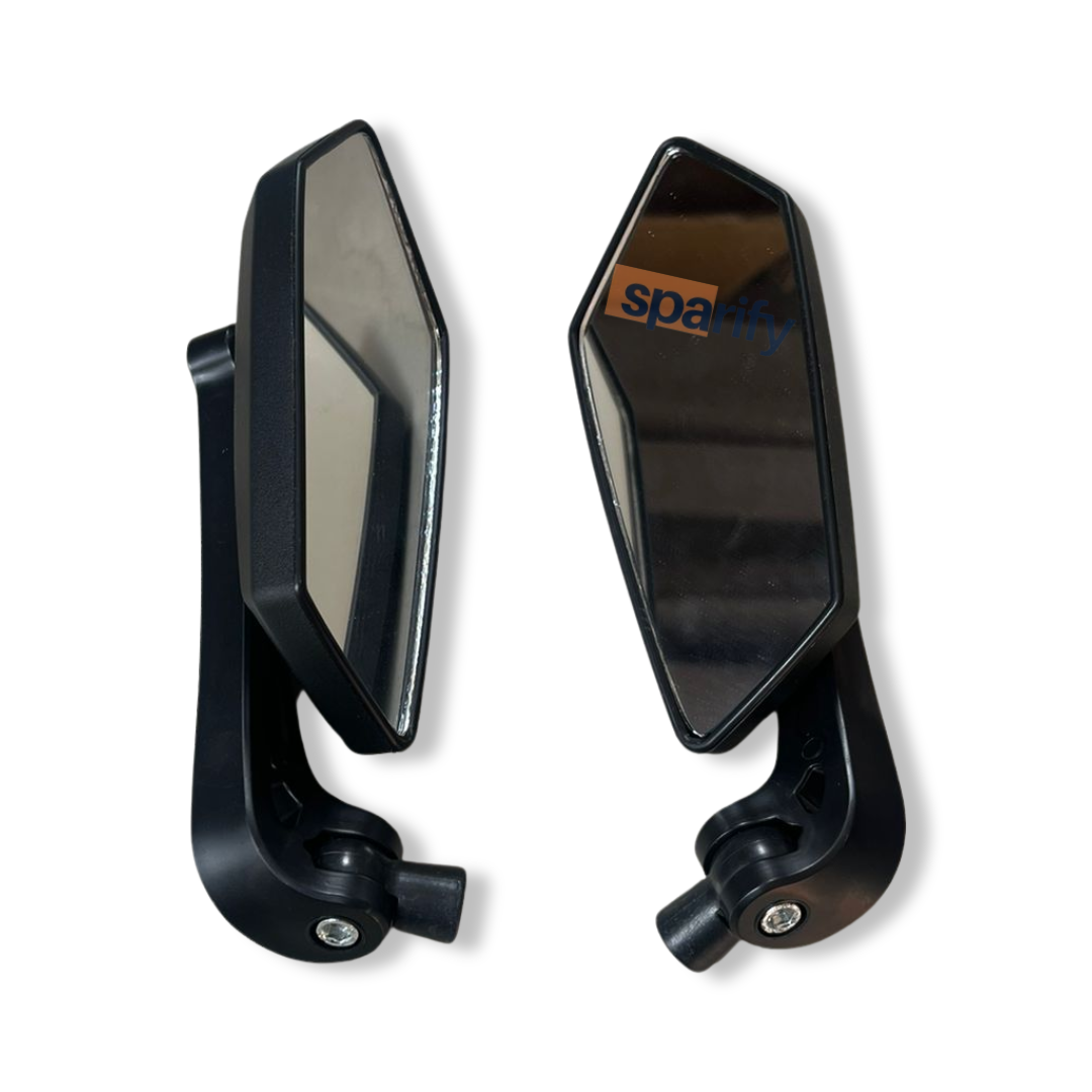 Koso Motorcycle Universal Rear View Side Mirror (Pair - Right, Left ...